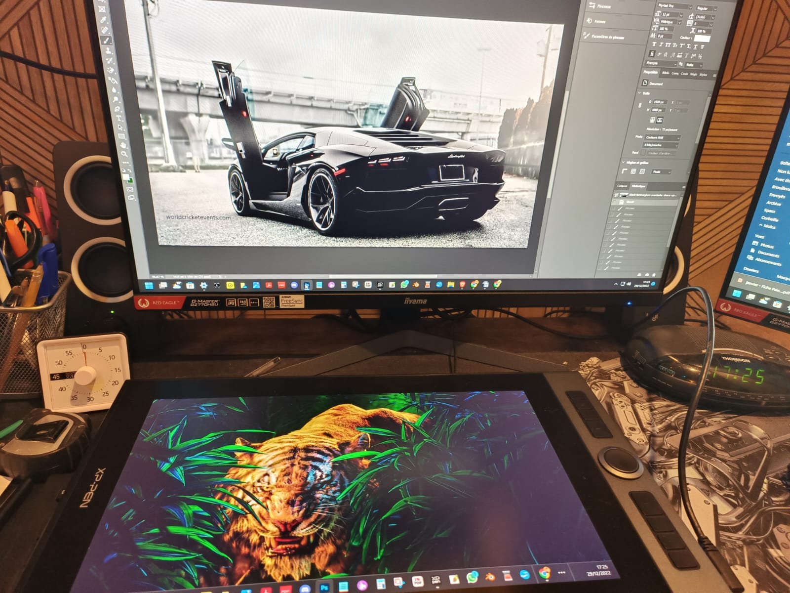 problème de paramétrage Gaucher sur tablette graphique xp pen artist ...