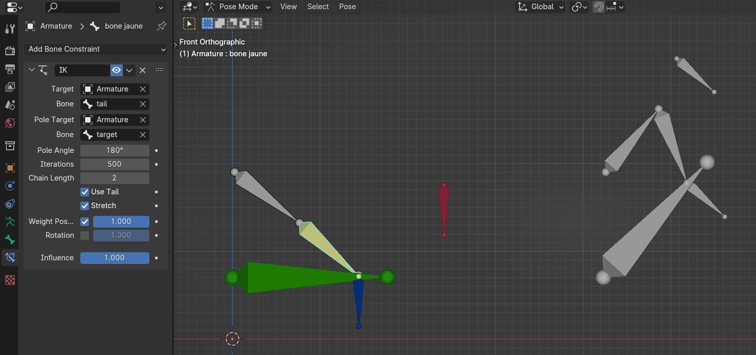 [Problème] Object avec Copy rotation mais sans qu'il se dépace sur aucun axe - Aide sur Blender ...